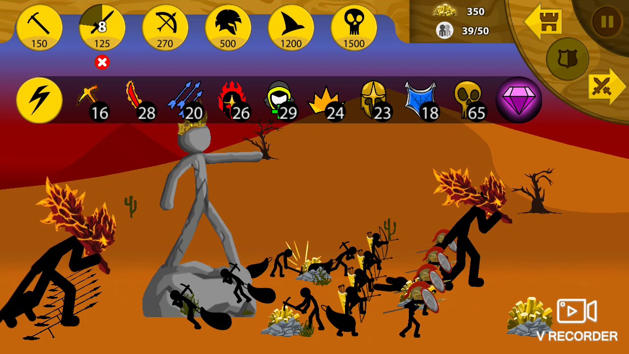 Stick War Legend ~~~~main mode multiplayer musuh pada KO semua lihat ...