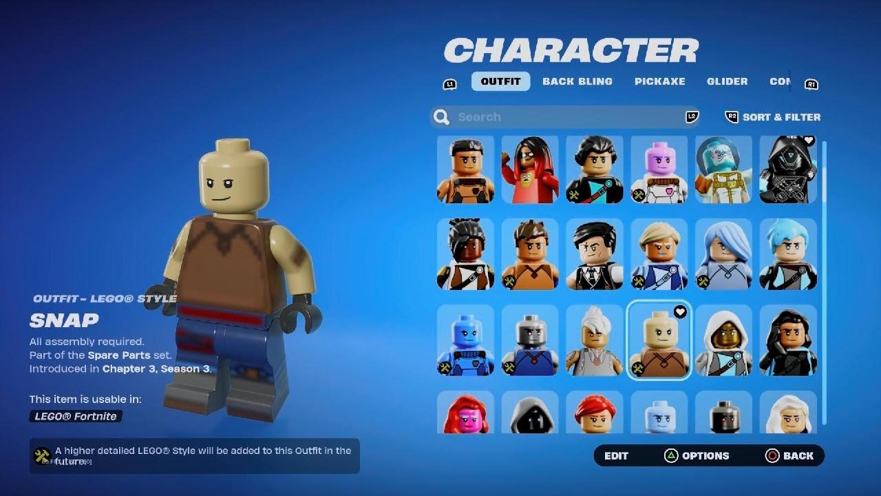 Lego skins preview - YouTube