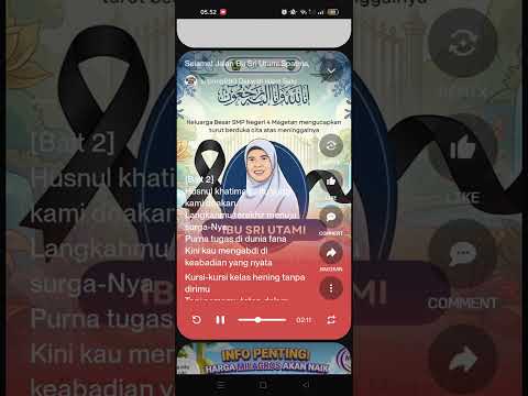 Selamat Jalan Bu Sri Utami Spatma. Semoga Almarhum Husnul khatimah. 