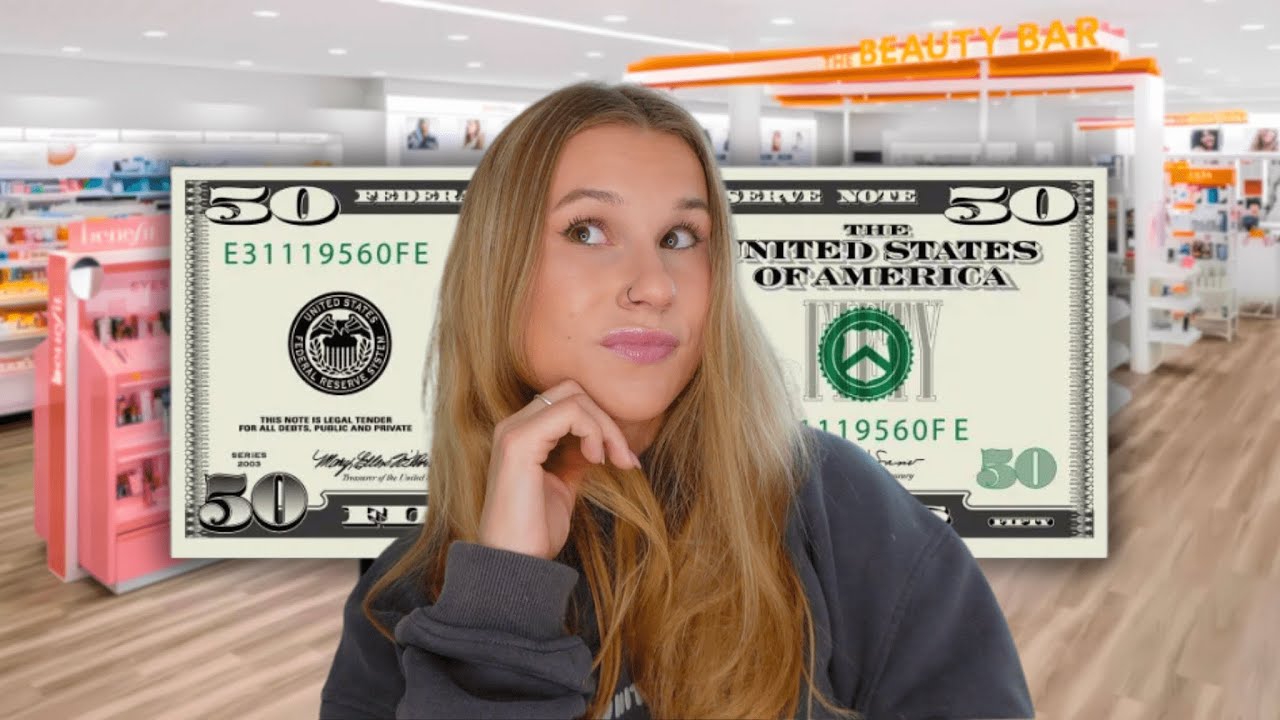 $50 FULL FACE OF MAKEUP CHALLENGE AT ULTA - YouTube