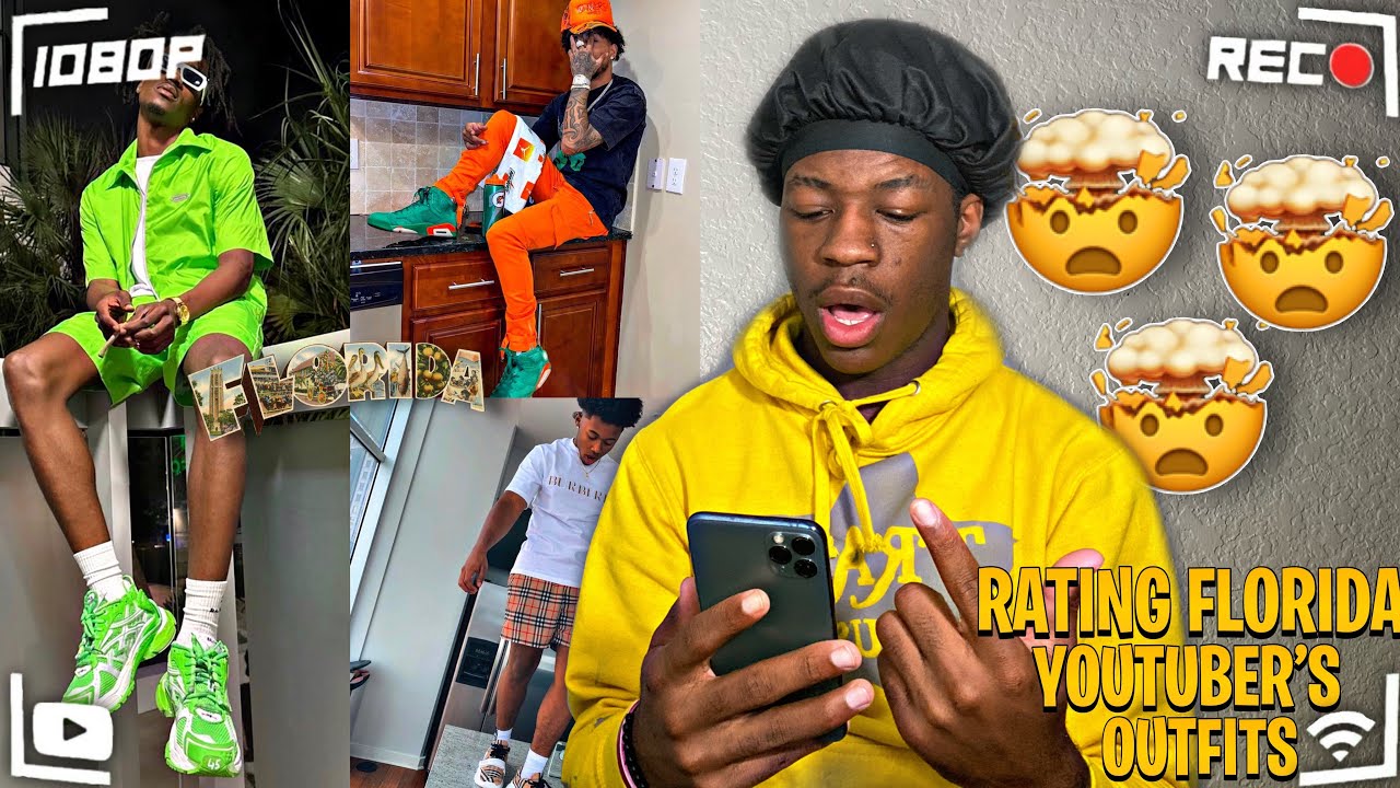 RATING YOUTUBER’S OUTFIT (FLORIDA EDITION) 🌴🍊|KING CID,MIAMITHEKID…🔥 ...