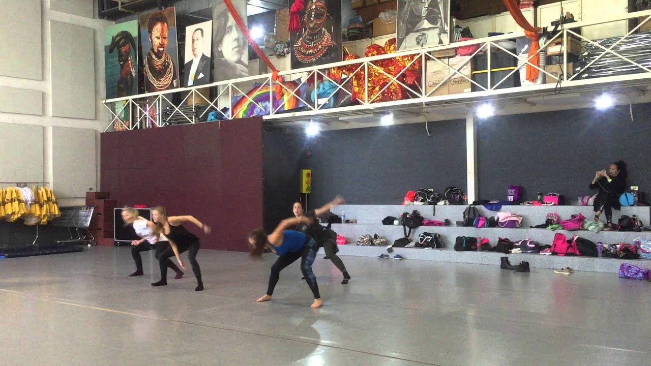 Alexis Gilbert, Autumn Miller, Jessica Richens, Kelley Guise dancing at ...