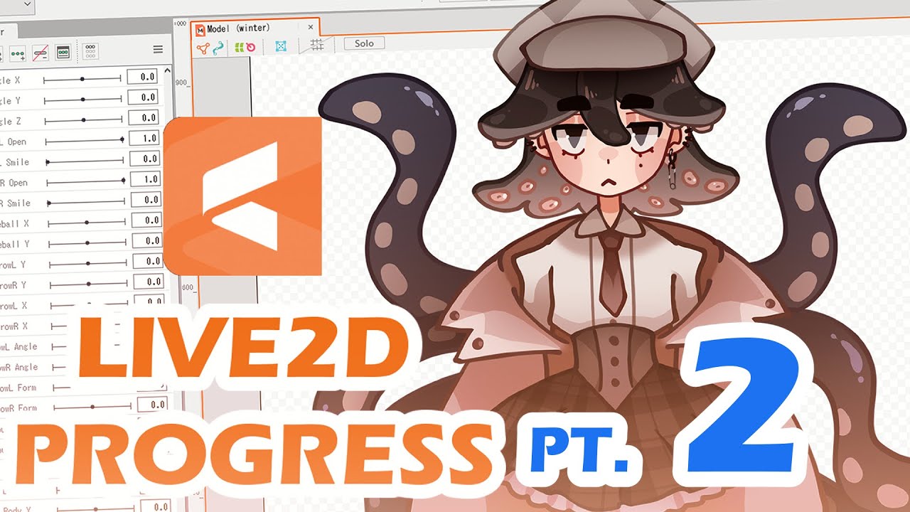Rigging my new vtuber model! (PART 2) - YouTube