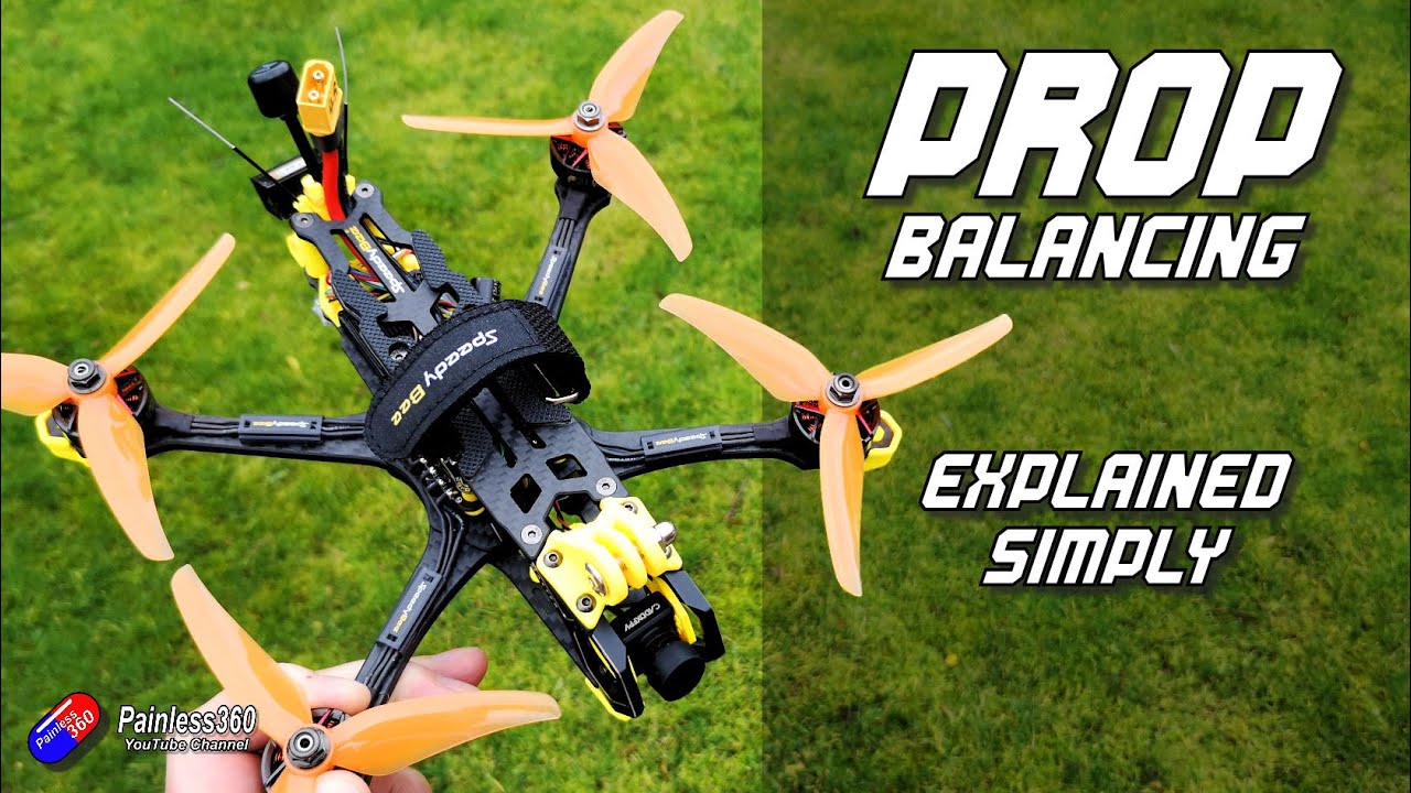 How to balance your prop for modern FPV flying (quads or wings) - YouTube