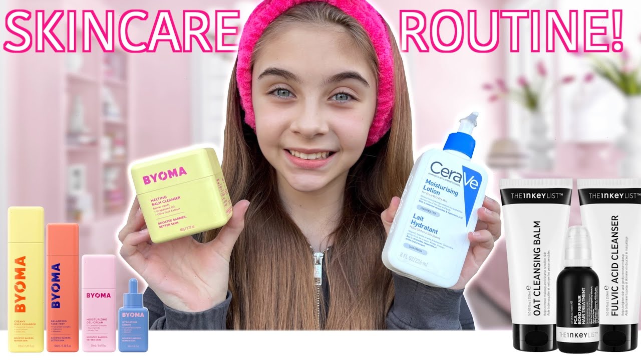 SKINCARE ROUTINE - Get UN-READY with me! - YouTube