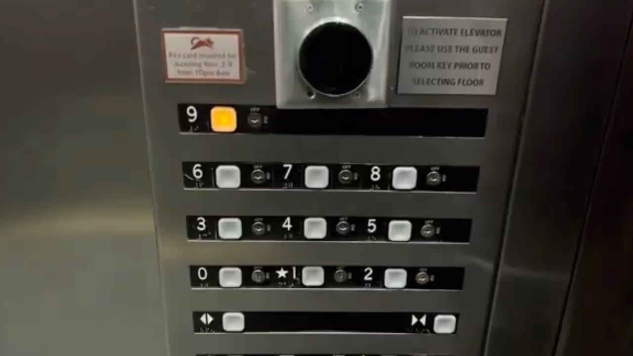 TKE CUSTOM IMPULSE Traction Elevators @ The Marriott Mountainside-Park ...