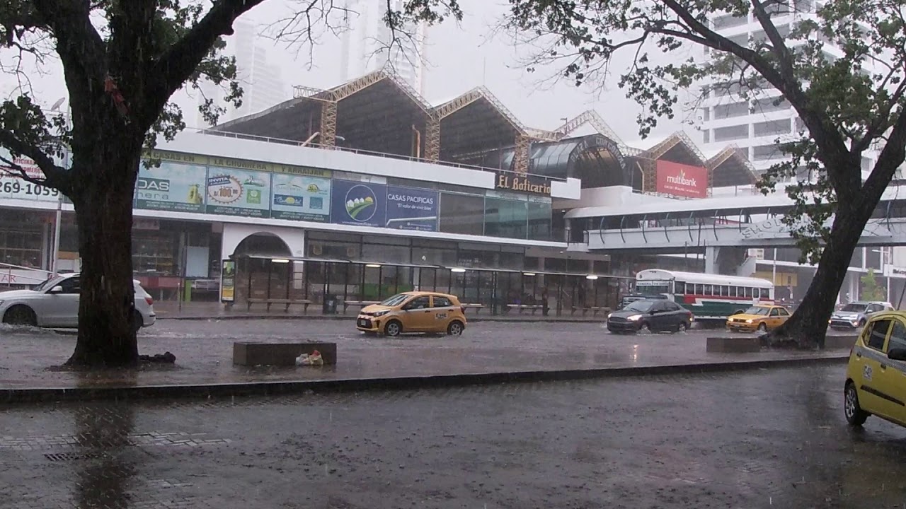 Rain Aftermath in Panama City, Panama - YouTube