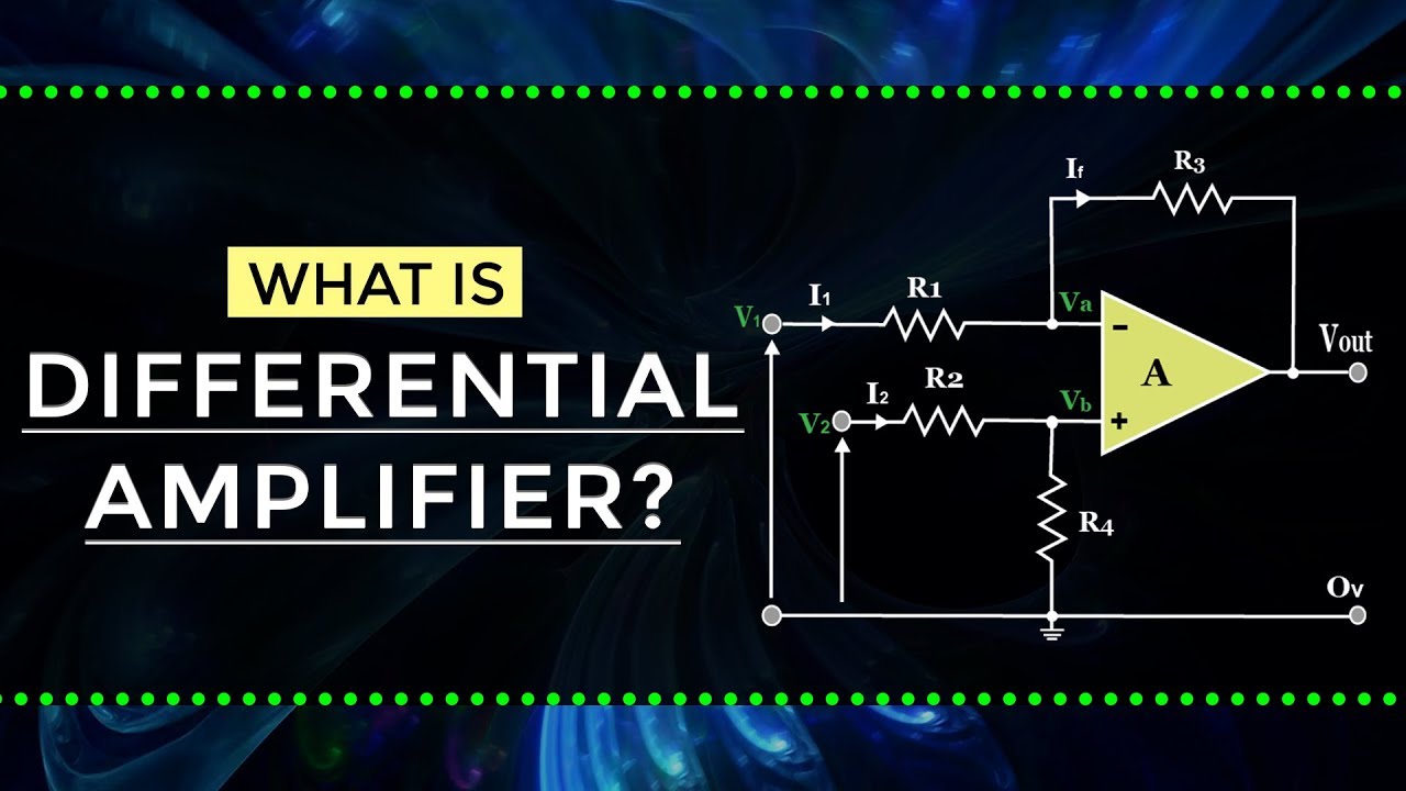 What is Differential Amplifier | Electronic Devices and circuits ...