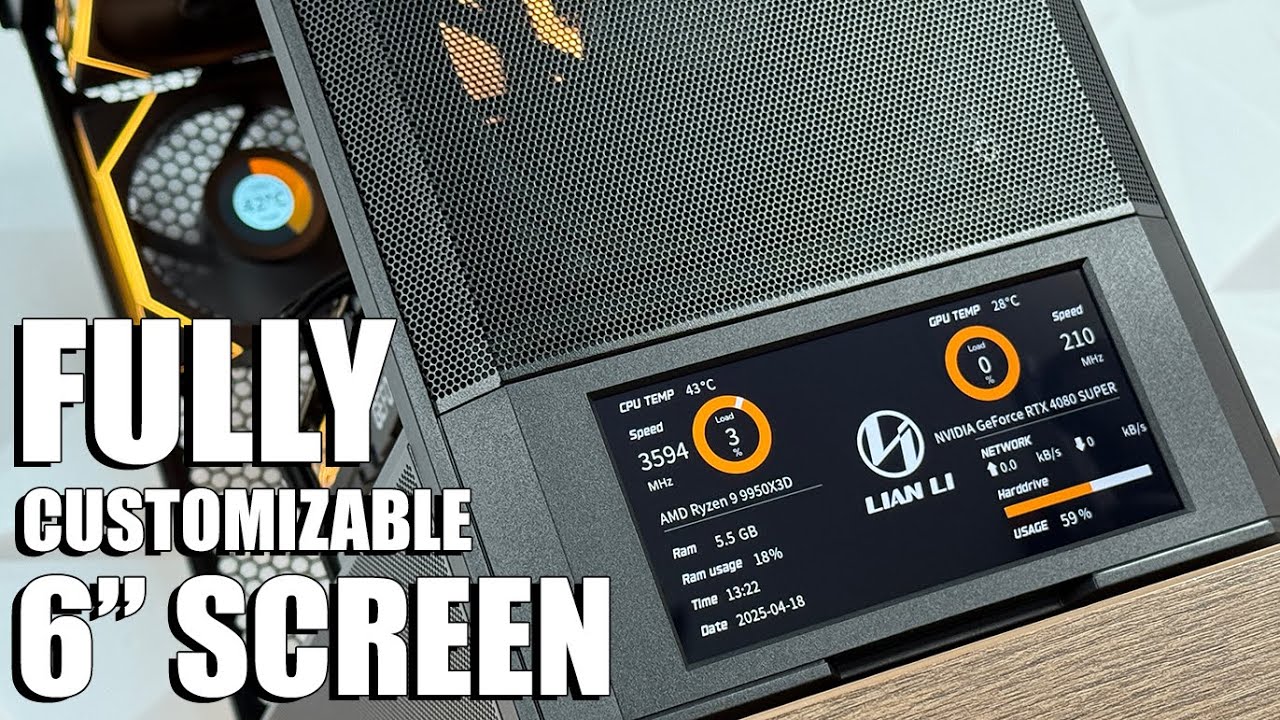 Lian Li LANCOOL 207 DIGITAL Gets Major Upgrade - User Friendly Screen ...