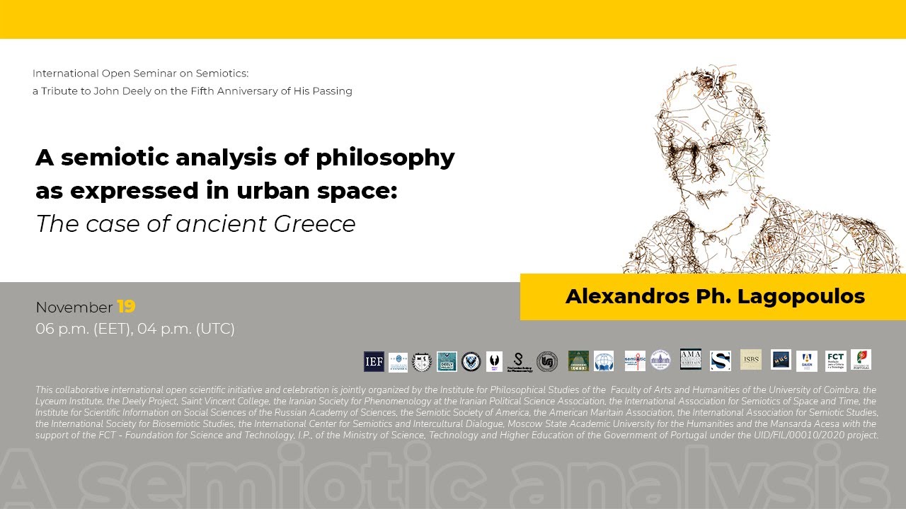 Philosophy as expressed in urban space: The case of ancient Greece ☀ Alexandros Ph. Lagopoulos ...