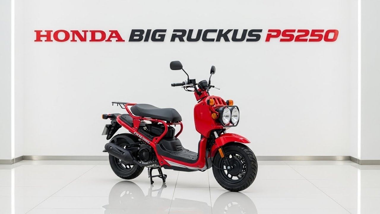 Finally Launched! 2026 Honda Big Ruckus PS250 – The Most Rugged ...
