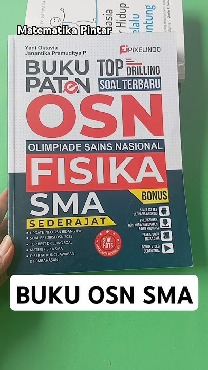 BUKU OSN FISIKA SMA #osn #osnsma #osn2025 #fisika #rekomendasibuku #kompeten - YouTube