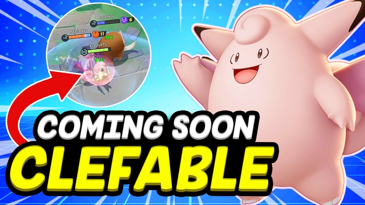 CLEFABLE IS ALMOST HERE! *PTS Gameplay* - Pokemon Unite - YouTube