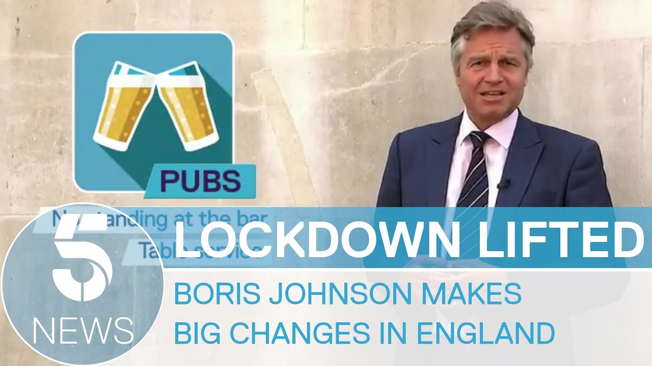 Lockdown lifted: 2m rule eased in England and pubs to reopen on 4 July ...