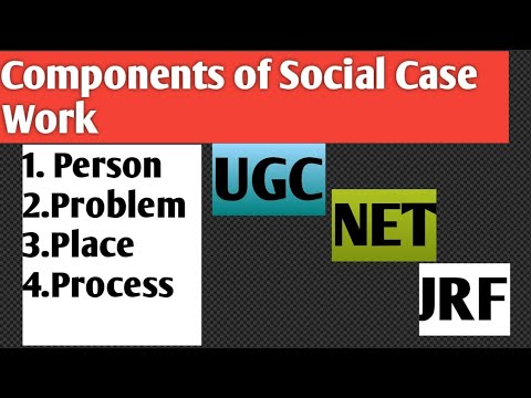 Social Case Work.Components of case work.Components of social case work ...