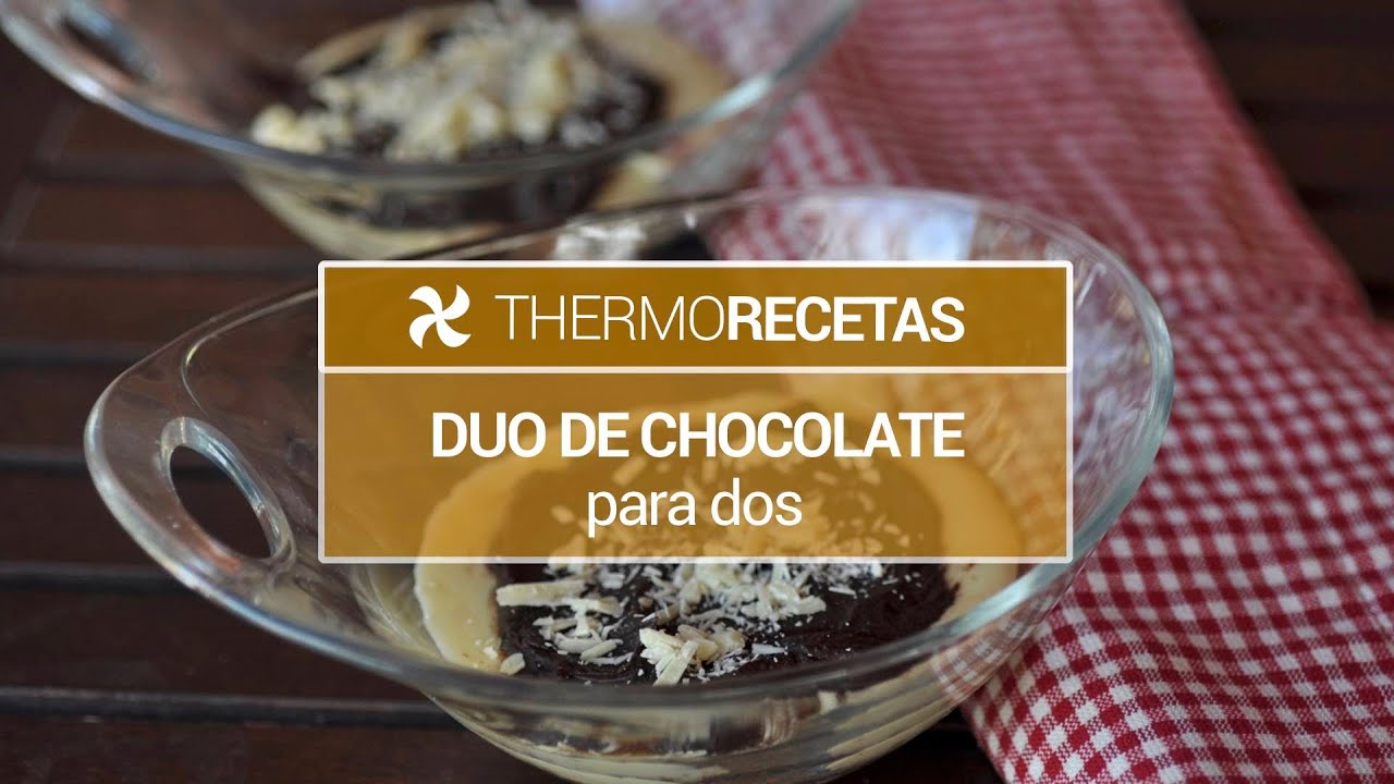 Postre dúo de chocolates - YouTube
