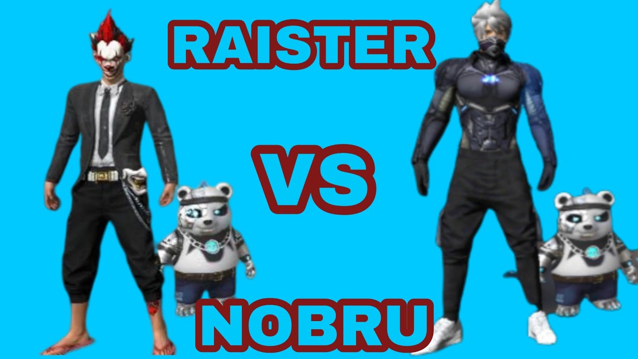 Raistar Vs NOBRU ||Who Is Best Player In FREE FIRE|Op Drag Shot - YouTube