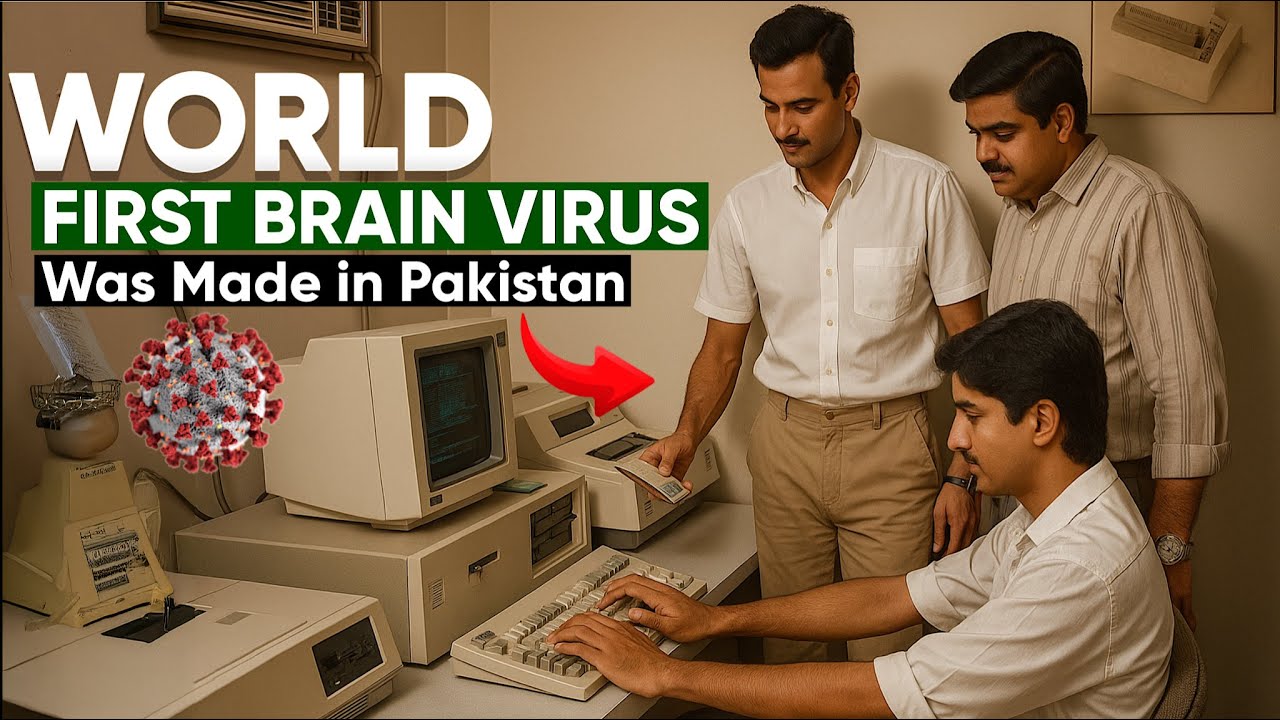 World’s First Computer Virus Was Made in Pakistan | Brain Virus - YouTube