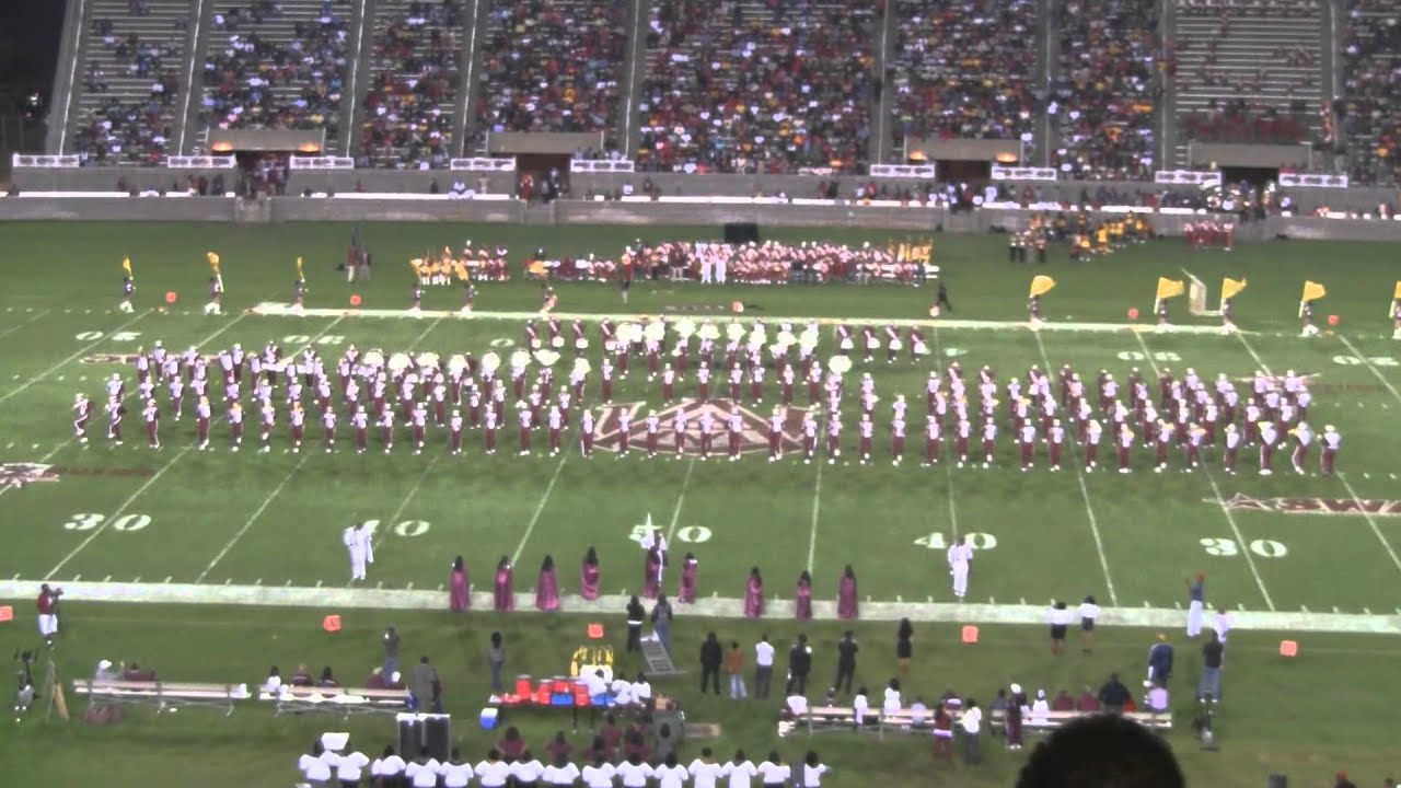 Alabama A&M University Band 2011 - 2011 Louis Crews Classic Halftime ...