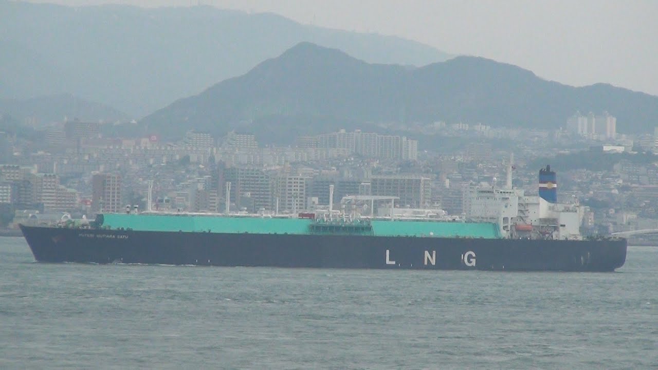 PUTERI MUTIARA SATU LNGタンカー LNG TANKER SHIP - YouTube