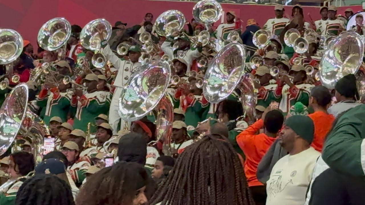 FAMU Marching 100 5th Quarter Medley Action - YouTube