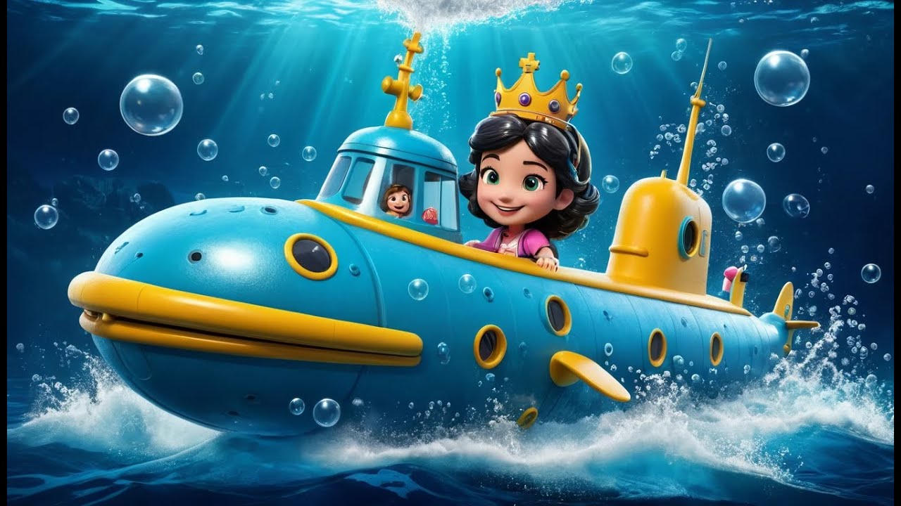 Bath Time Submarine Song | Fun Bath Time for Kids | Singing, Splashing ...