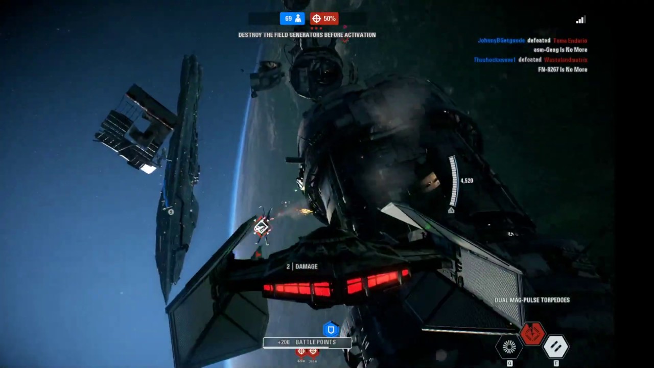 Star Wars Battlefront II - Starfighter Assault [1080 HD] #2 - D'Qar ...