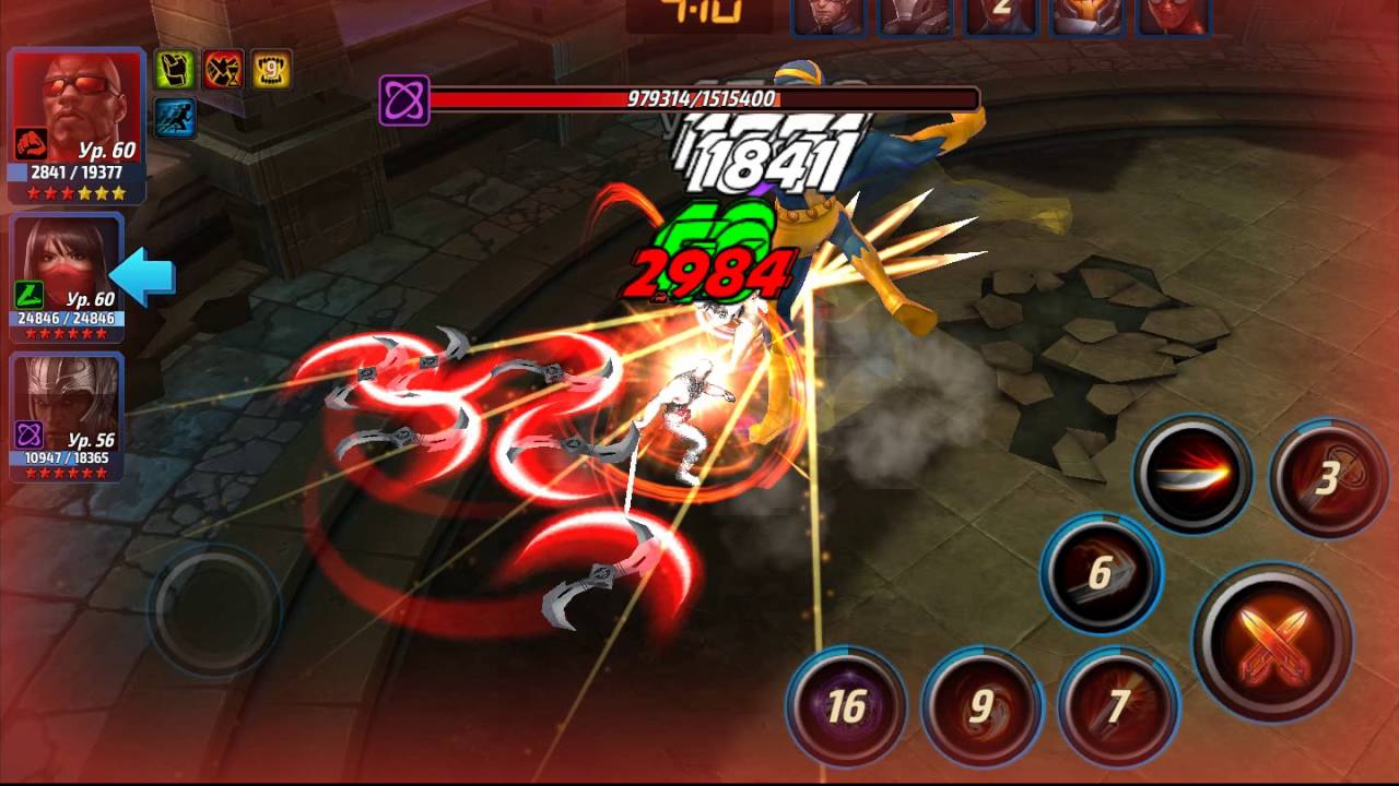 Marvel Future Fight - Silk vs Proxima Midnight - YouTube