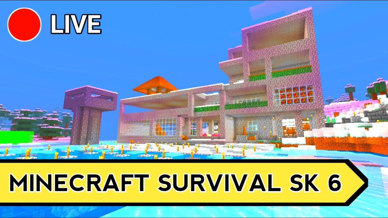 MINECRAFT SURVIVAL LIVE STREAMING MINECRAFT INDONESIA SK 6 - YouTube