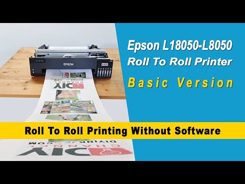 Epson L18050 - L8050 Roll To Roll Printer - Basic Version