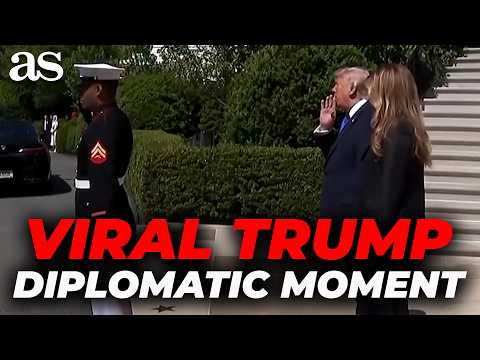 Trump’s CANDID REACTION after SAYING GOODBYE to King Charles and Camilla GOES VIRAL