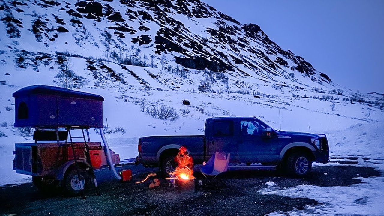 Boondocking in Alaska! #overlanding #alaska - YouTube