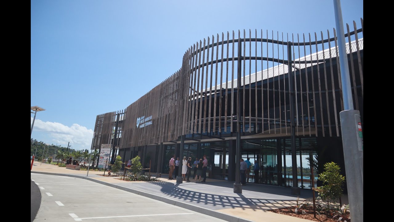 Shute Harbour Marine Terminal - Time Lapse Video - YouTube
