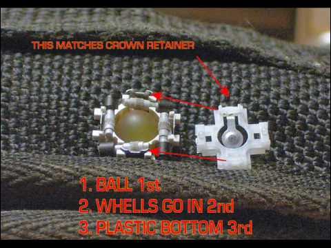 BLACKBERRY TRACKBALL- HOWTO PUT TOGETHER - YouTube