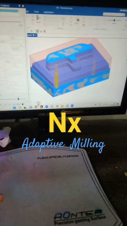 Siemens Nx Adaptive Milling #nx #nxcam #nxtutorials #nx12 #cnc #vmc # ...