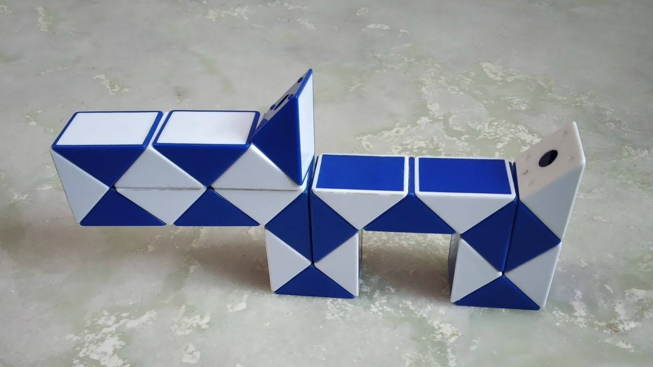 How to make a Wolf with Snake Cube - YouTube