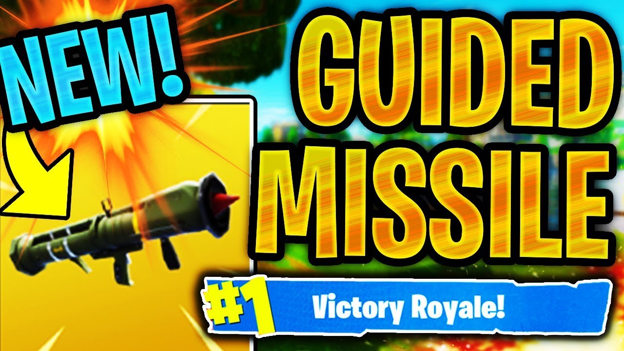 NEW "GUIDED MISSILE" WEAPON IN FORTNITE! HOW TO UNLOCK NEW GUIDED ...