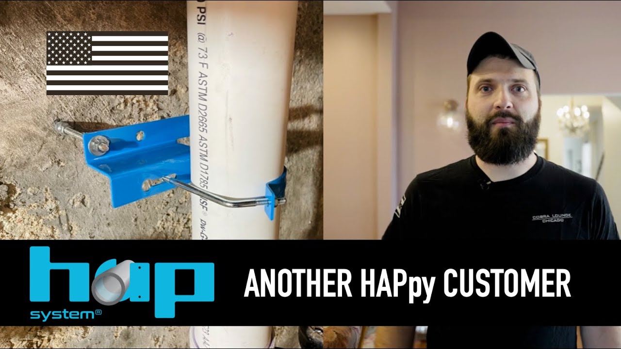 HAP System helps fix plumbing issues with pipes! - YouTube