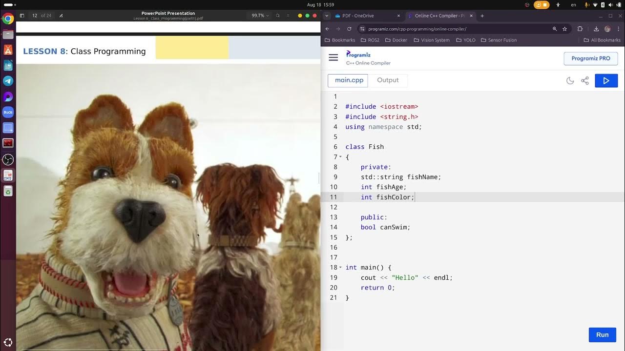 Lesson 8: Class Programming (Part 1) - YouTube