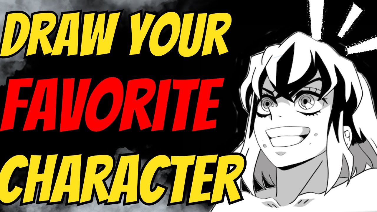 How to Draw INOSUKE from the Demon Slayer! - YouTube