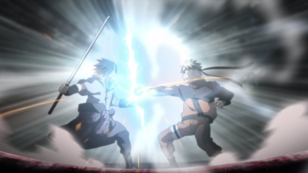 Naruto Vs Sasuke Filler Power Levels - YouTube