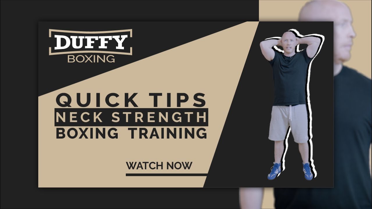 DUFFY BOXING - QUICK TIPS 🥊/// Neck Strength - YouTube