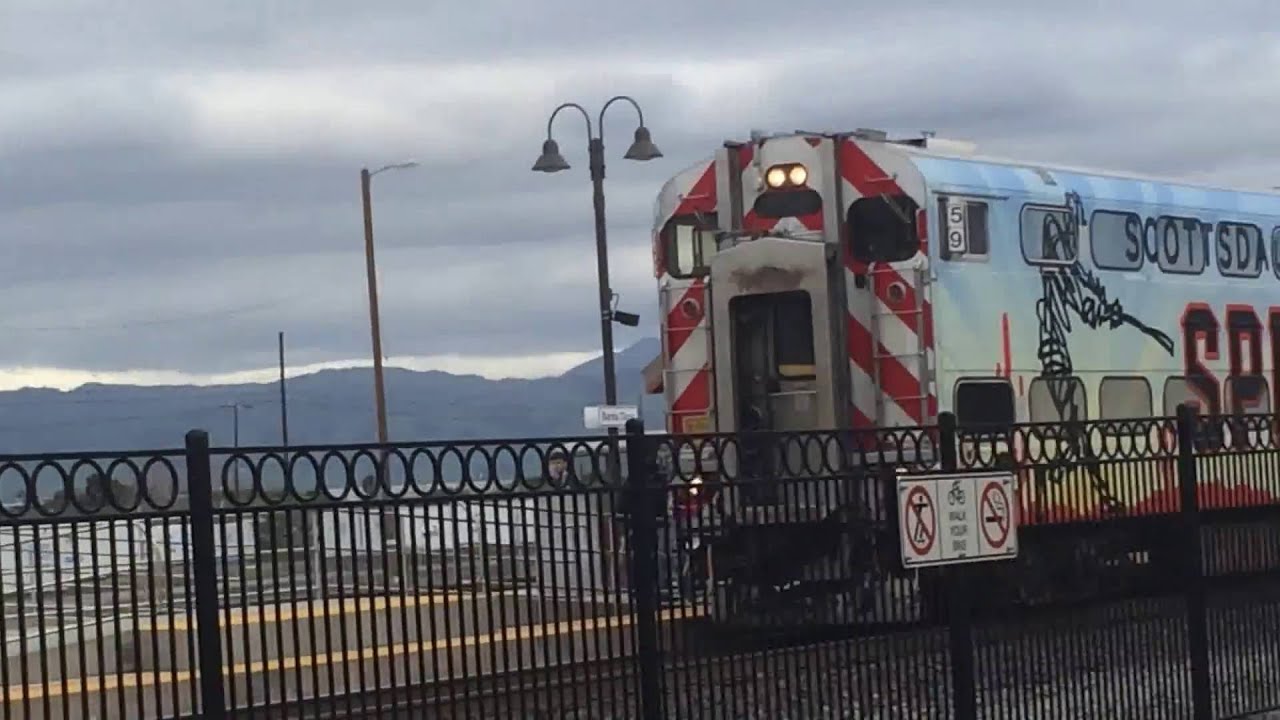 Railfanning in Santa clara with Caltrain, Amtrak and ACE - YouTube