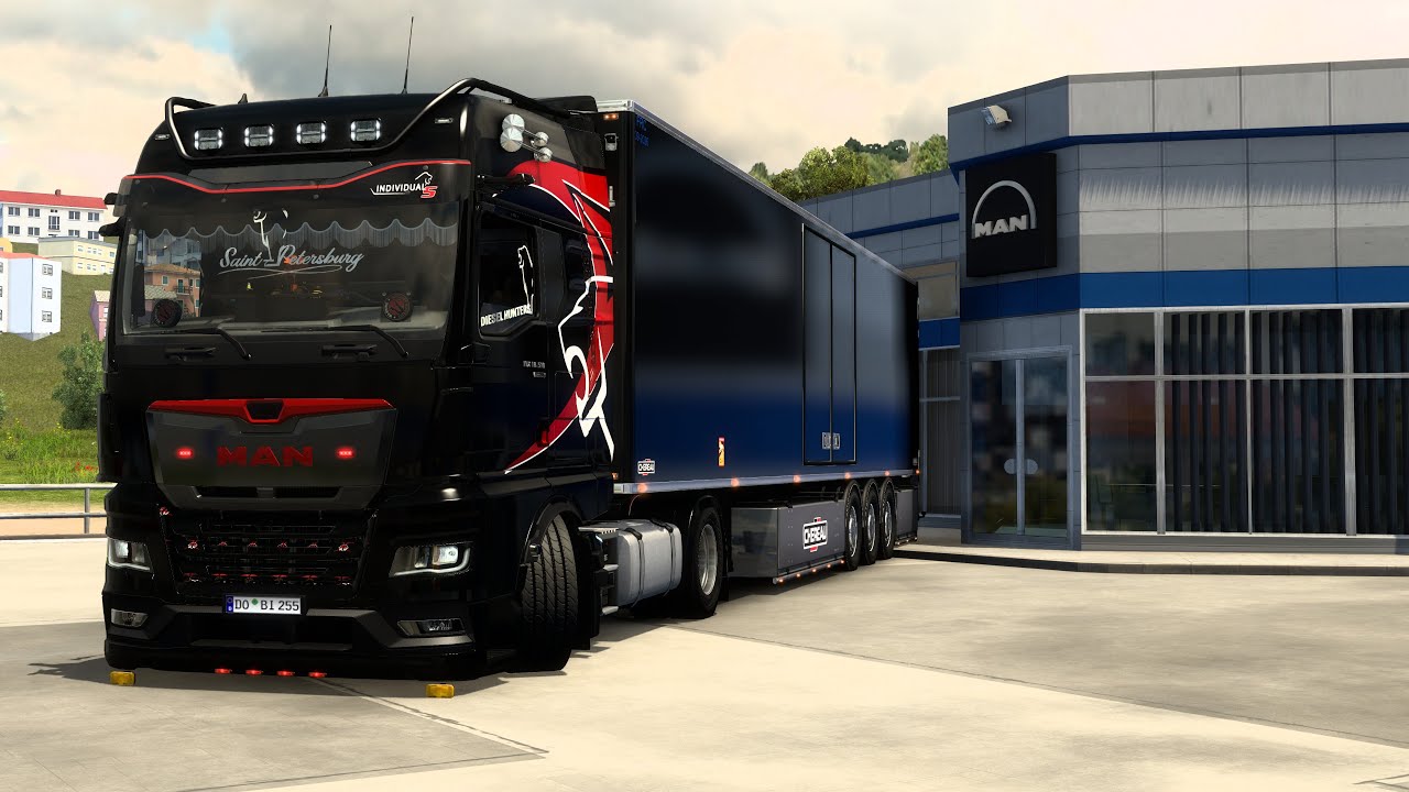 MAN TGX 2020 CUSTOM INTERIOR & TUNING PACK FREE Mod Ets2 - YouTube