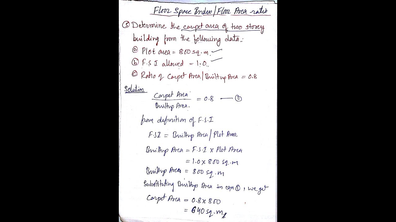 Floor Space Index FSI Floor Area Ratio FAR Problem 5 YouTube floor-space-index-fsi-floor-area-ratio-far-problem-5-youtube