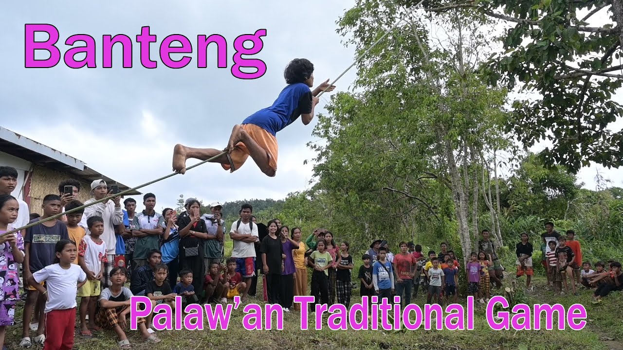 Banteng, Palaw'an tribe traditional game #palawan #tribe # ...