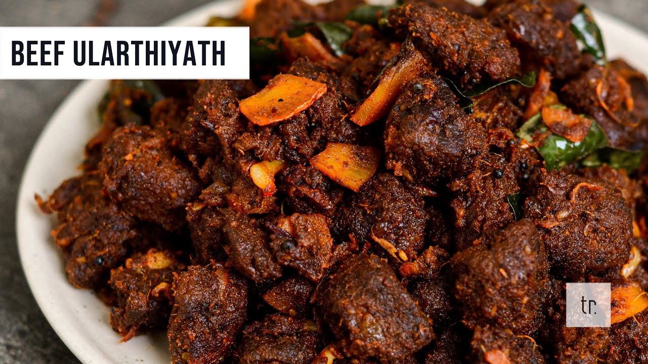 All time fav BEEF ULARTHIYATH l Christmas special recipes l Kerala's ...