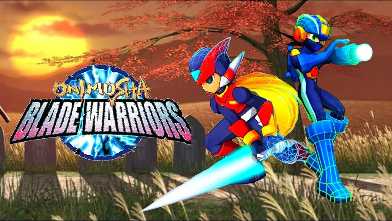 MegaMan.EXE and Mega Man Zero in - Onimusha Blade Warriors - YouTube