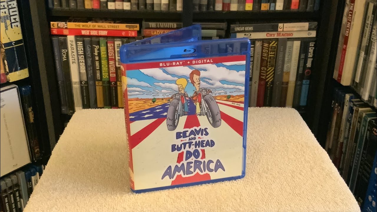Beavis and Butt-Head Do America BLU RAY REVIEW + Unboxing / Menu - YouTube