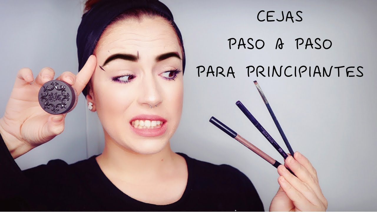 TUTORIAL DE CEJAS PERFECTAS PASO A PASO PARA PRINCIPIANTES - YouTube
